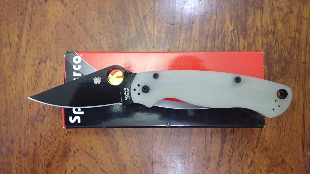 Spyderco Paramilitary 2 M4 DLC BladeHq Exclusive (UTILITY KNIFE ...