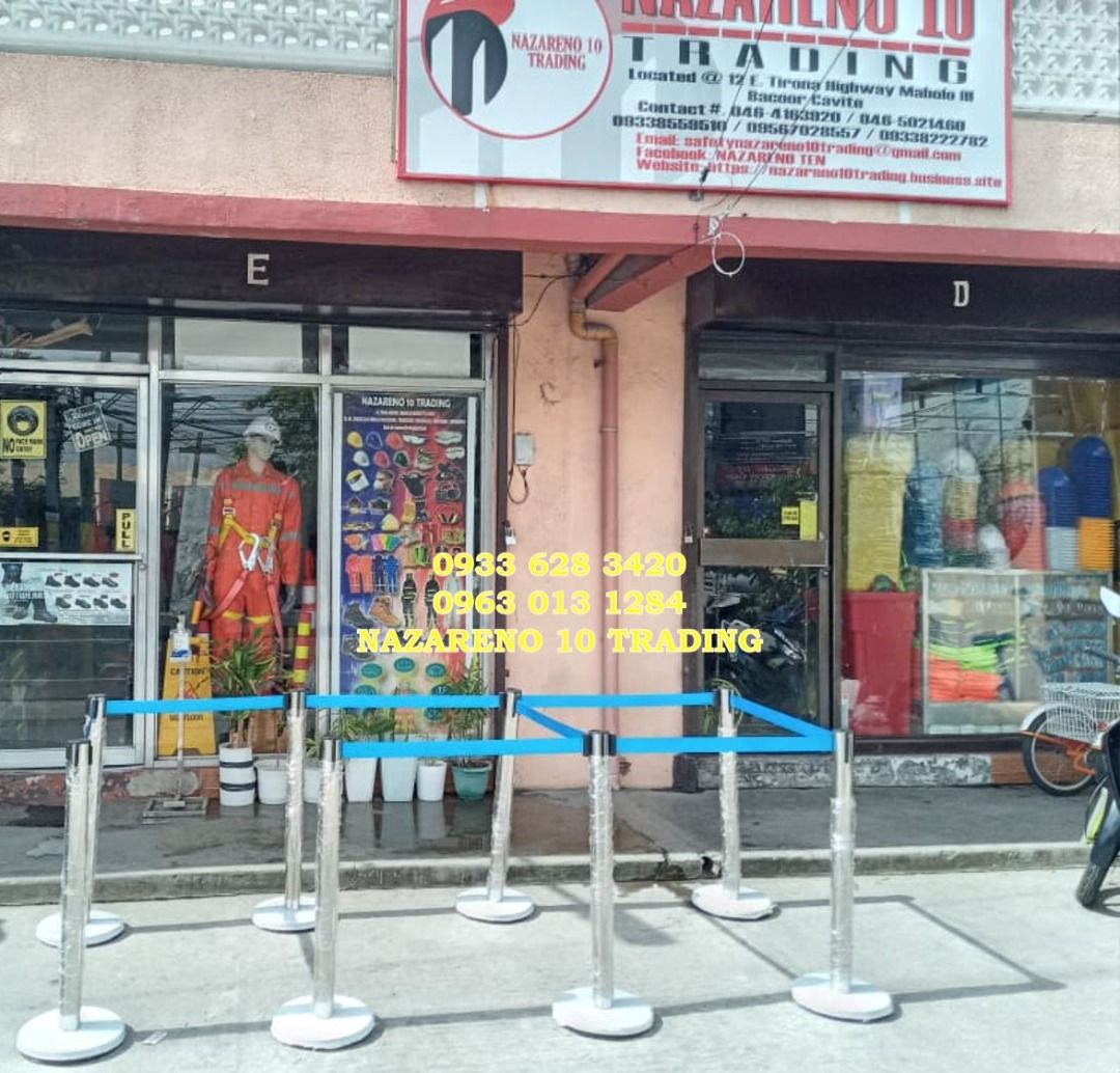 Stanchion Post Belt Retractable Stainless Body, Commercial & Industrial ...