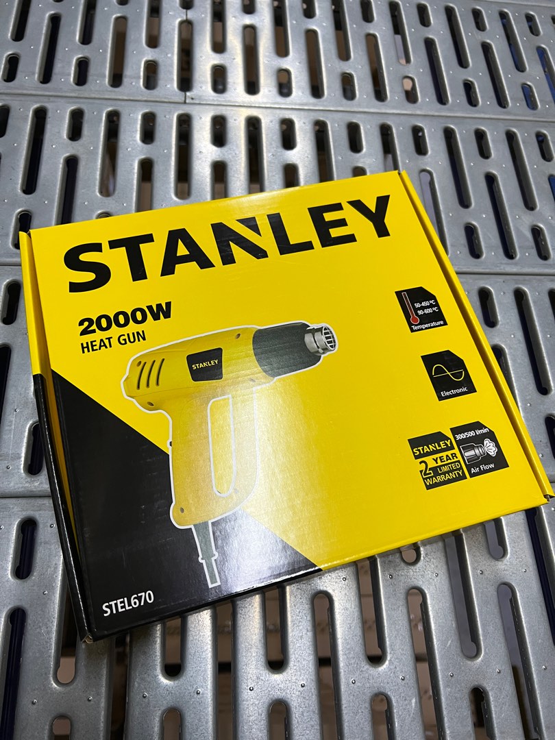 STANLET 2000W HEAT GUN, Furniture & Home Living, Home Improvement ...