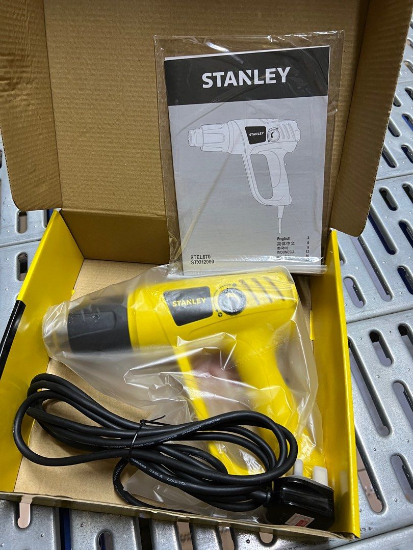 STANLET 2000W HEAT GUN, Furniture & Home Living, Home Improvement ...