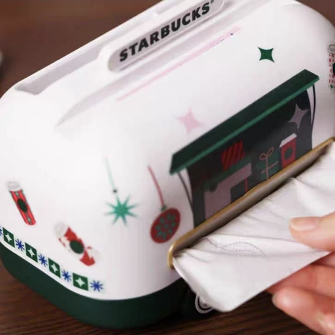 Starbucks Tissue, Handphone and Stationery Holder, Furniture & Home ...