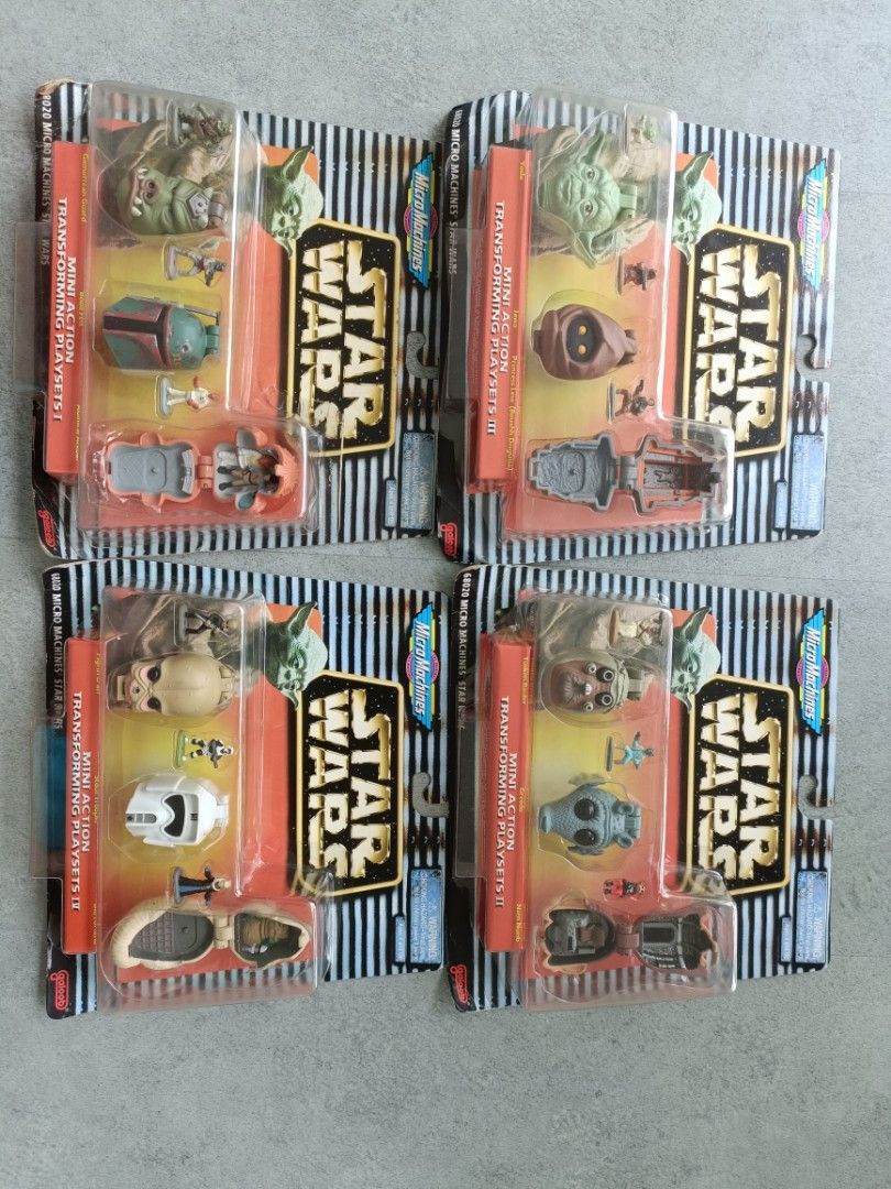 Starwars star wars micromachines vintage base set, Hobbies & Toys, Toys ...