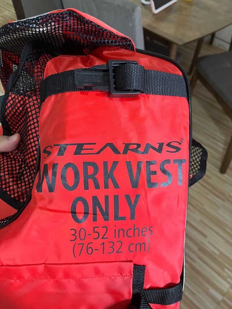 Stearns Marine Work Vest, Sports Equipment, Other Sports Equipment and ...