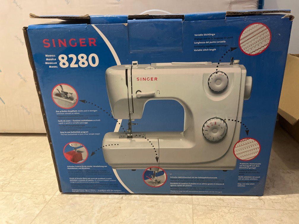Stella Singer 8280 sewing machine, TV & Home Appliances, Other Home ...