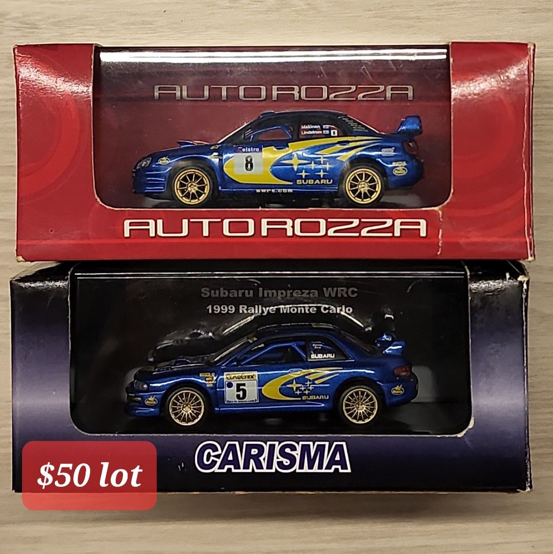 Subaru Impreza WRX STI Lot for $50 1/64 JDM Carisma Autorozza not ...