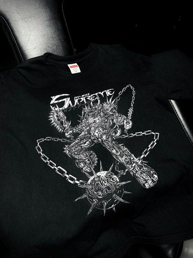 Supreme metal chrome robo, Men's Fashion, Tops & Sets, Tshirts & Polo ...