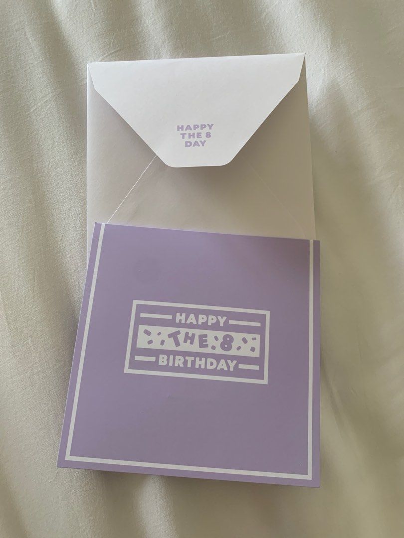 SVT The8 Birthday Box - set on Carousell