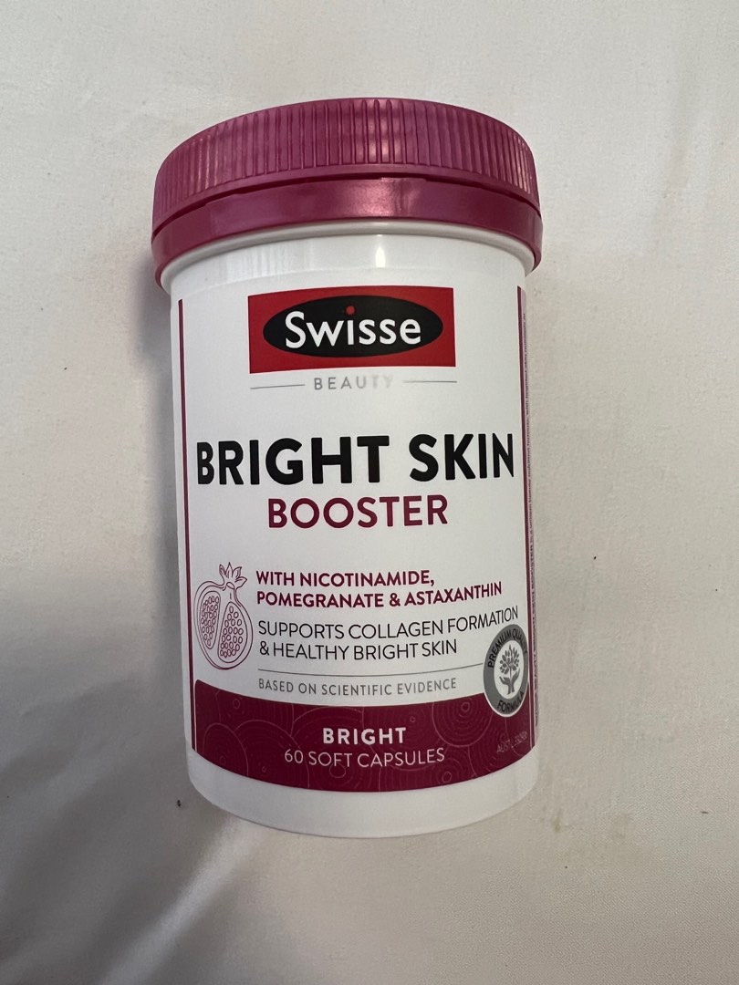 Swisse bright skin booster, Health & Nutrition, Health Supplements ...