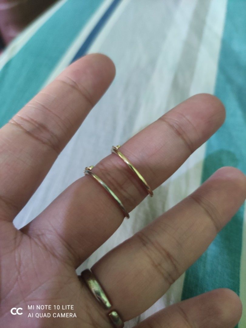 Take 2 crown rings for 400, Women's Fashion, Jewelry & Organizers ...