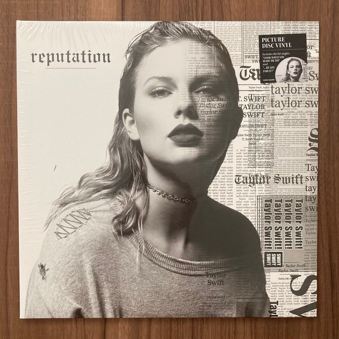 Taylor Swift - Reputation (Picture Disc) 2LP vinyl, Hobbies & Toys ...