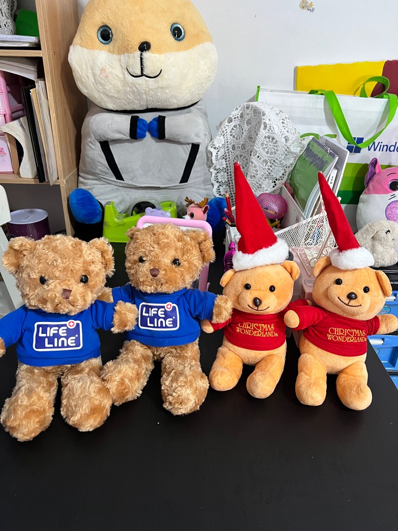 Teddy Bear (4 for $8), Hobbies & Toys, Toys & Games on Carousell