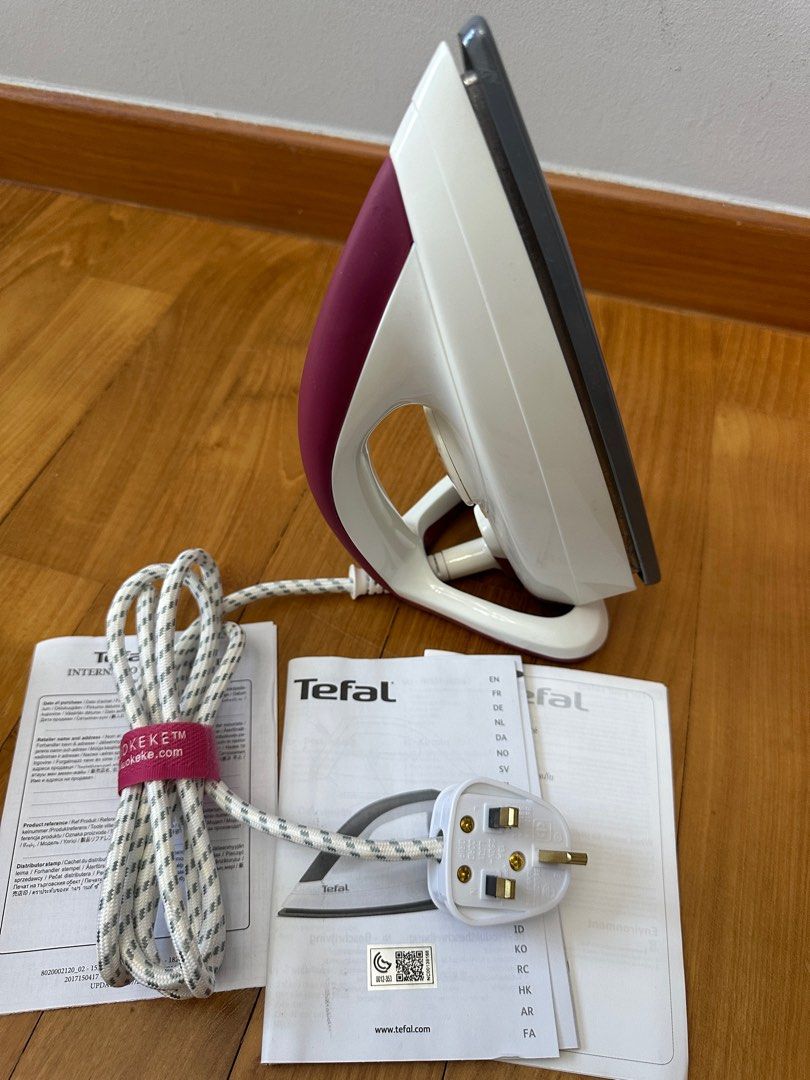 Tefal Easygliss 1200W Dry Iron FS4030, TV & Home Appliances, Irons & Steamers on Carousell