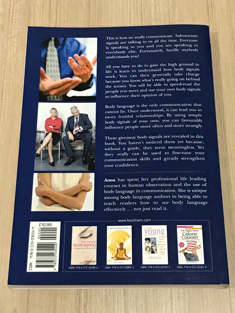 The Picture Book of Body Language - Anna Jaskolka, Hobbies & Toys ...