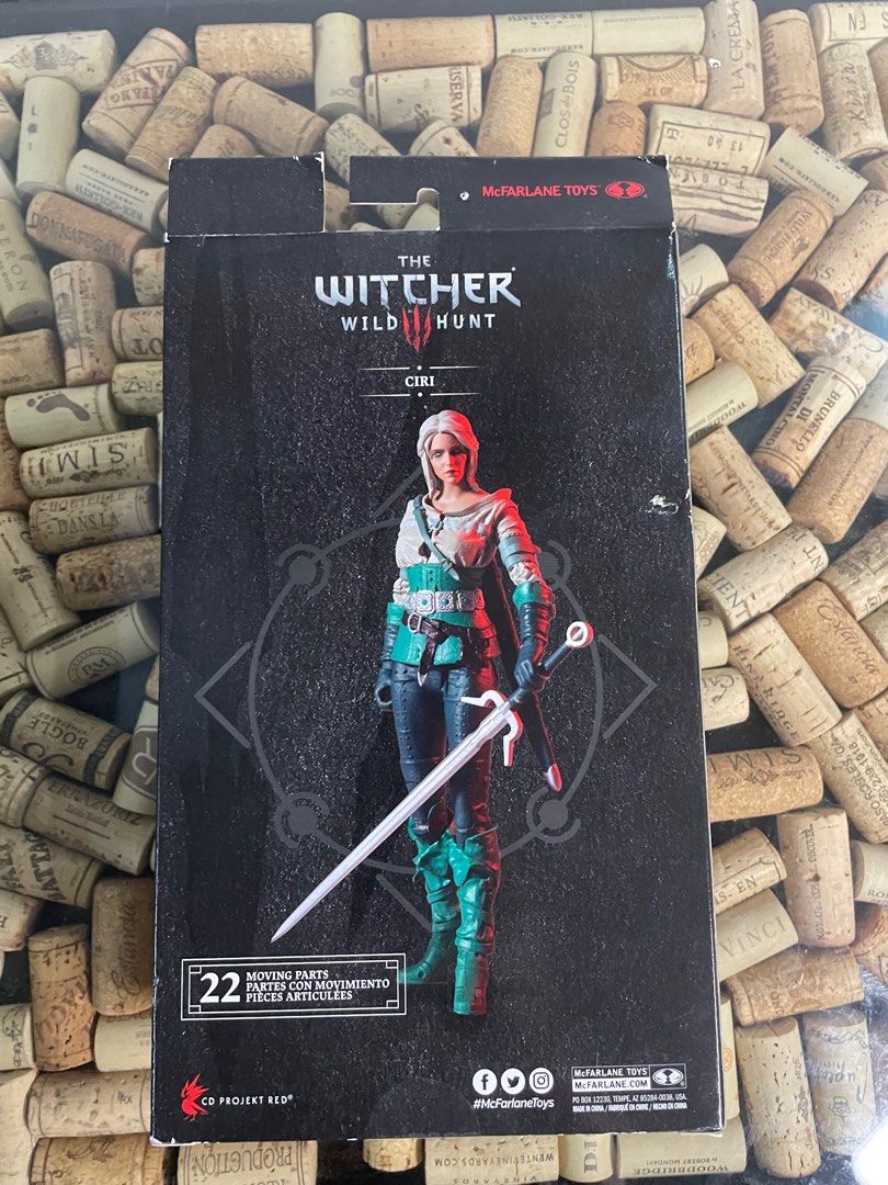 The Witcher Figure- The Witcher Toy - Ciri on Carousell