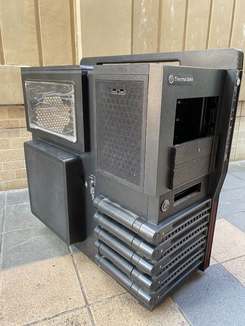 thermaltake full tower case with free fans, Computers & Tech, Parts ...
