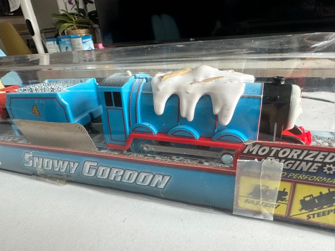 Thomas and Friends Trackmaster Sodor Snowstorm Snowy Gordon Motorized ...