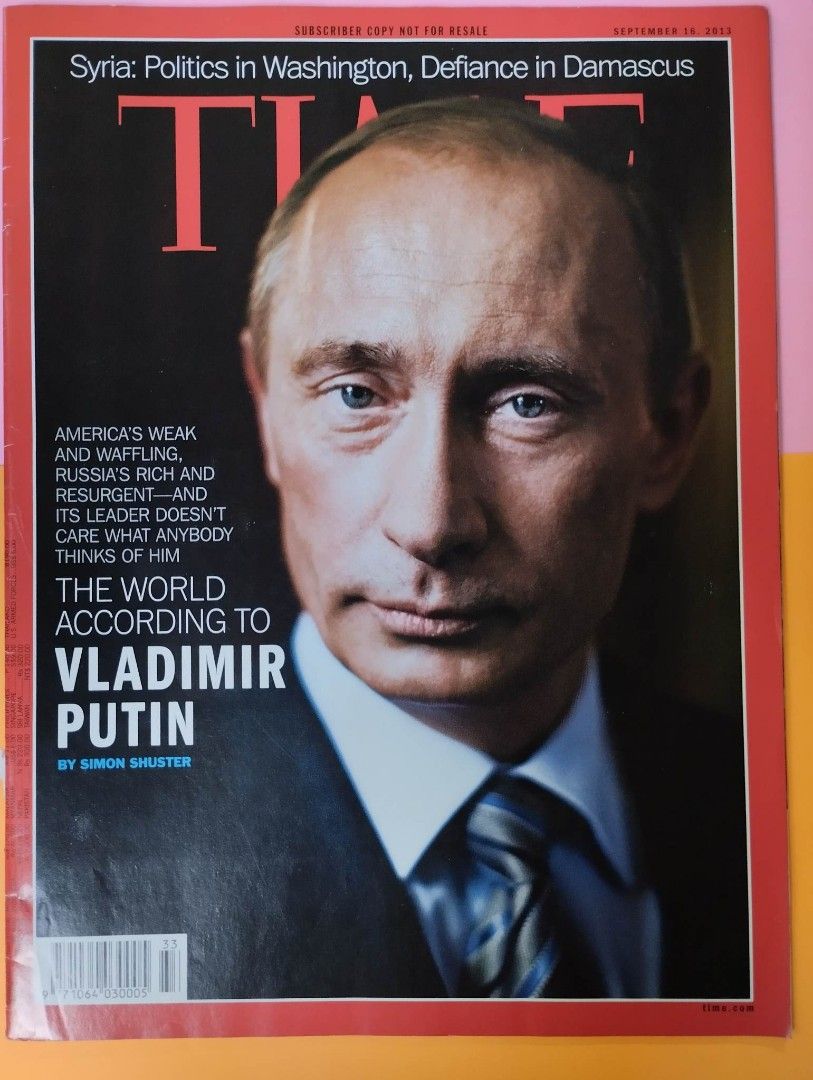 Time Magazine (Sept 16,2013), Hobbies & Toys, Books & Magazines ...