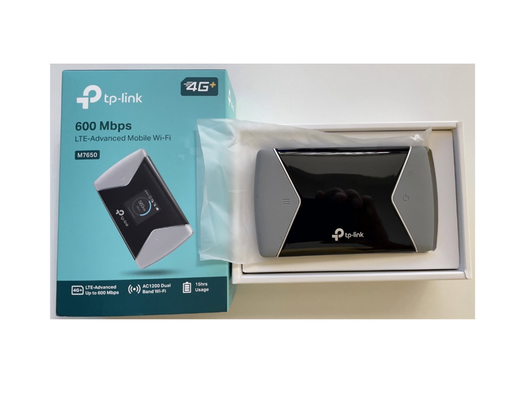 TP-Link M7650 600Mbps LTE-Advanced Mobile Wi-Fi, Computers & Tech ...