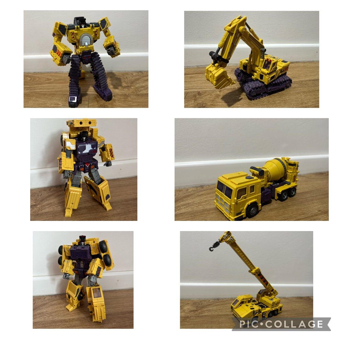 Transformers MP toyworld devastator constructor masterpiece G2, Hobbies ...