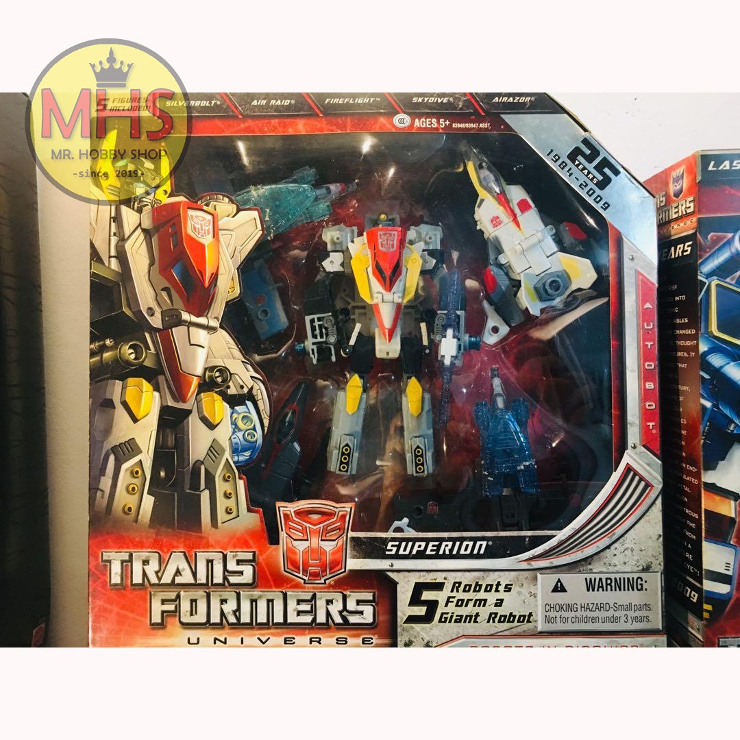 Transformers Universe - Superion 5 Robots Form a Giant Robot, Hobbies ...