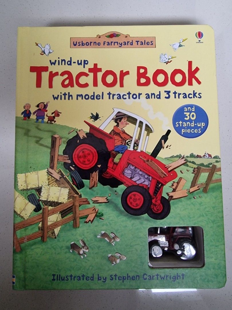 Usborne Wind Up Car and Tractor books, Hobbies & Toys, Books ...