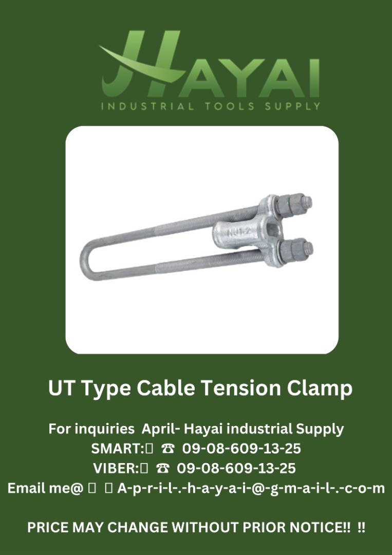 UT Type Cable Tension Clamp on Carousell