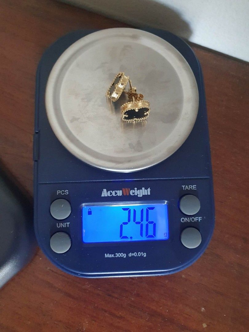 Vca 18k saudi gold, Women's Fashion, Jewelry & Organizers, Earrings on ...