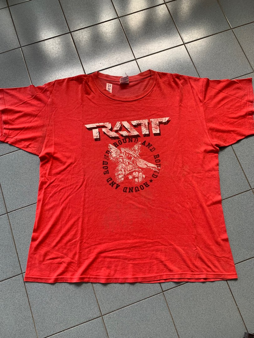 Vintage Band Ratt, Men's Fashion, Tops & Sets, Tshirts & Polo Shirts on ...