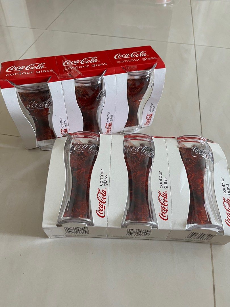 vintage coca cola cups, Furniture & Home Living, Kitchenware ...