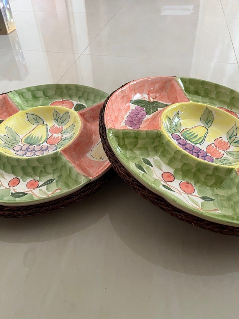 vintage plates, Furniture & Home Living, Home Decor, Vases & Decorative ...