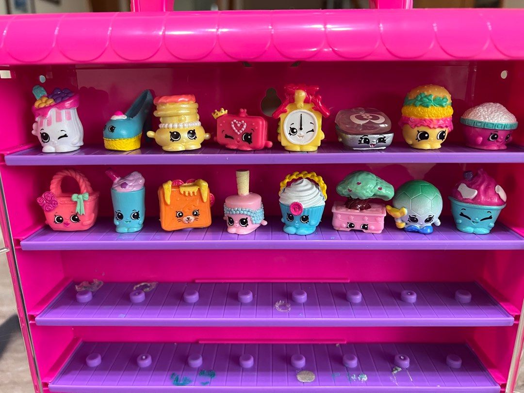 Vintage Shopkins figurines and display case, Hobbies & Toys, Toys ...