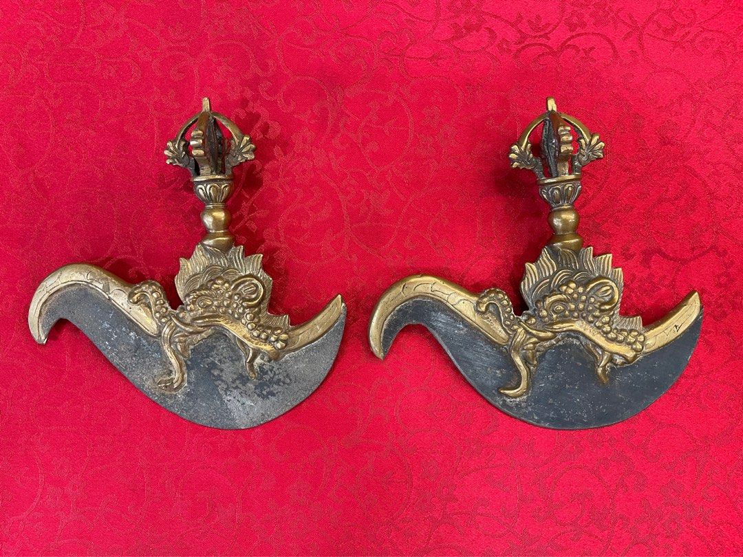 Vintage Tibetan Vajra Knife x2, Hobbies & Toys, Memorabilia ...