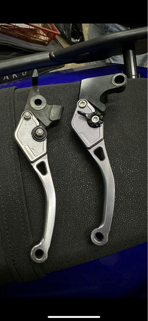 Vortex v3 2.0 Titanium Shorty Levers T7 Tenere 700 yamaha, Motorcycles ...