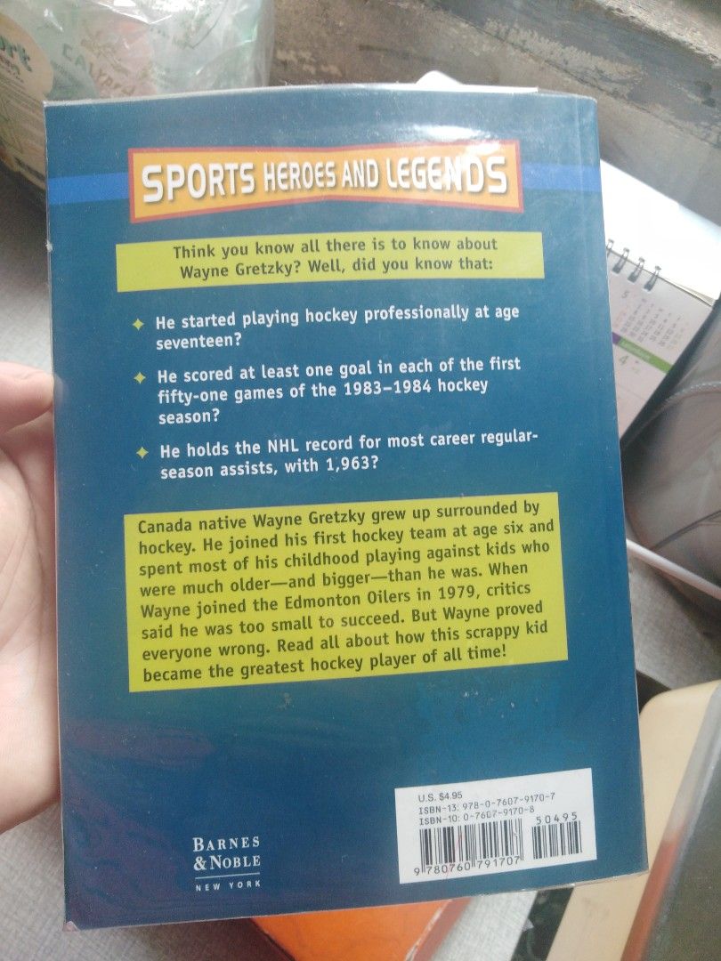 wayne Gretzky biography book on Carousell