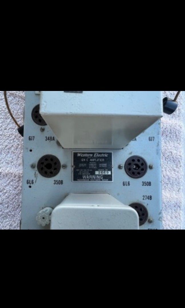 WESTERN ELECTRIC 124c, Audio, Soundbars, Speakers & Amplifiers on Carousell