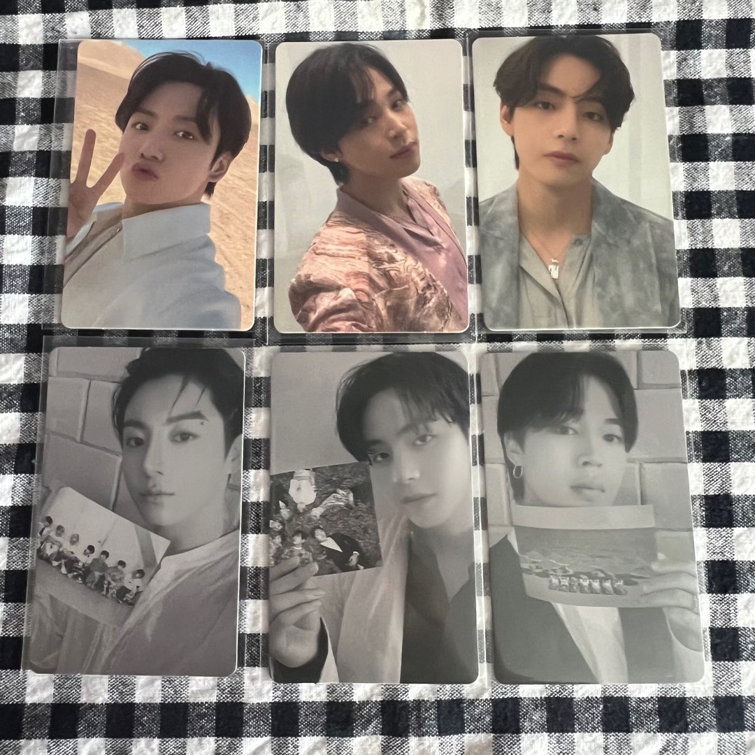 [wts/wtt] BTS proof album photocard weverse compact and standard, Hobbies & Toys, Memorabilia ...