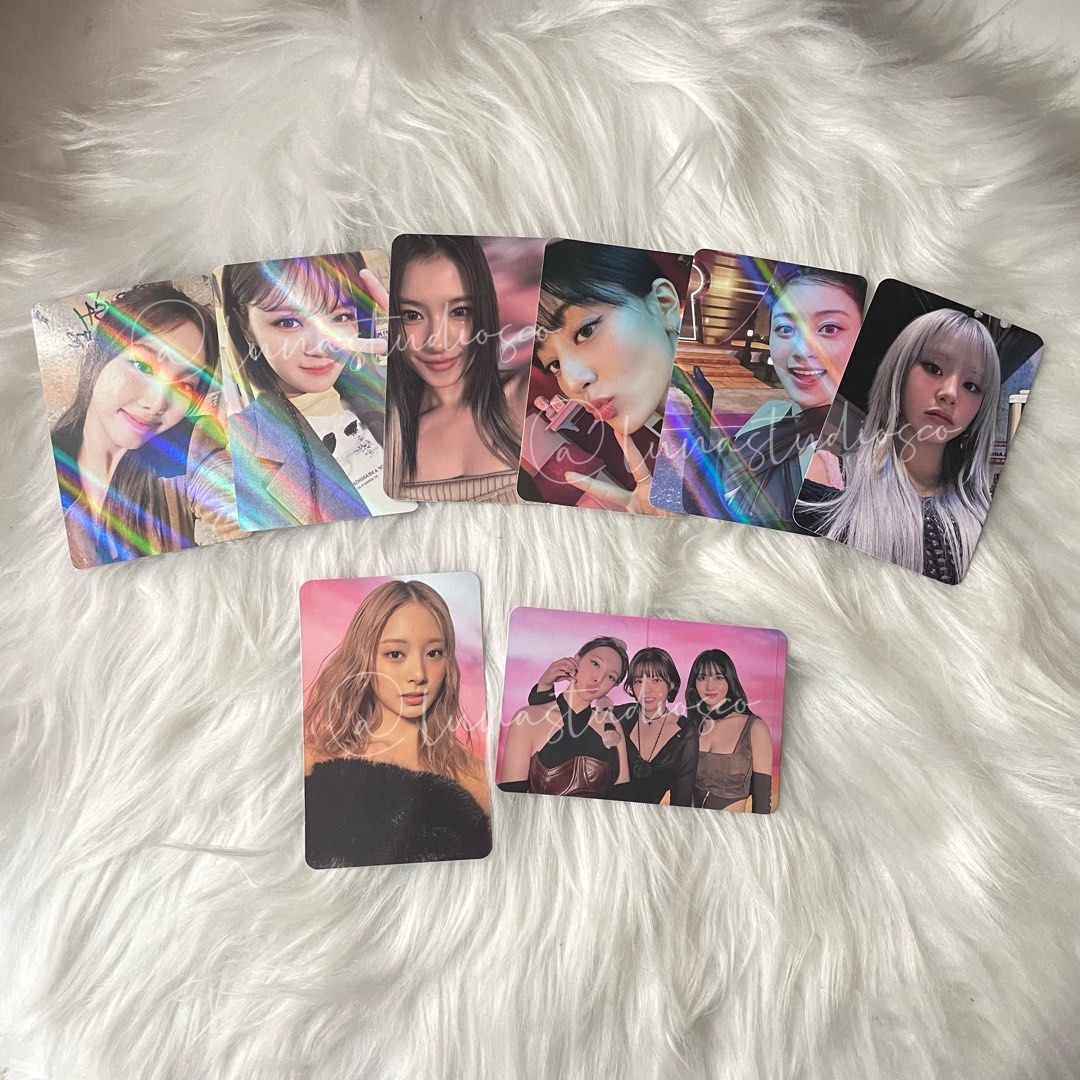 WTS TWICE Ready To Be Album Photocards Preorder Benefits Pobs Kpop Pcs Nayeon Jeongyeon Sana ...