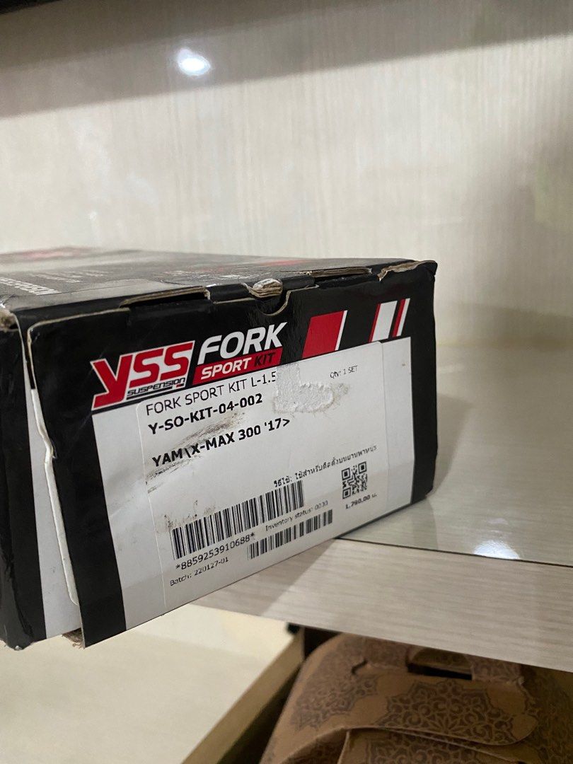 XMAX 300 YSS FORK SPORT KIT, Motorcycles, Motorcycle Accessories on ...