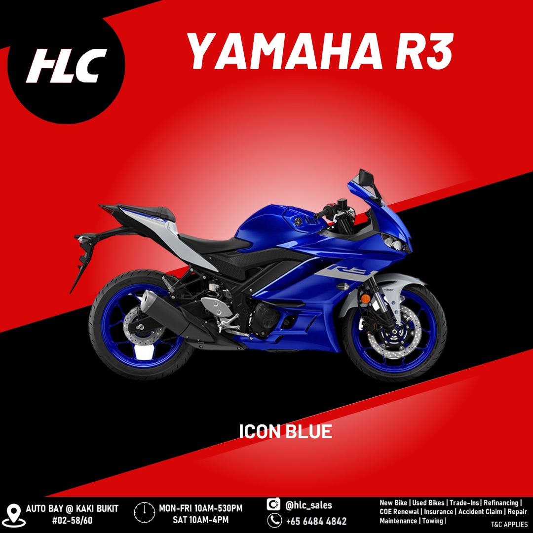 YAMAHA R3 BRAND NEW, Motorcycles, Motorcycles for Sale, Class 2A on ...