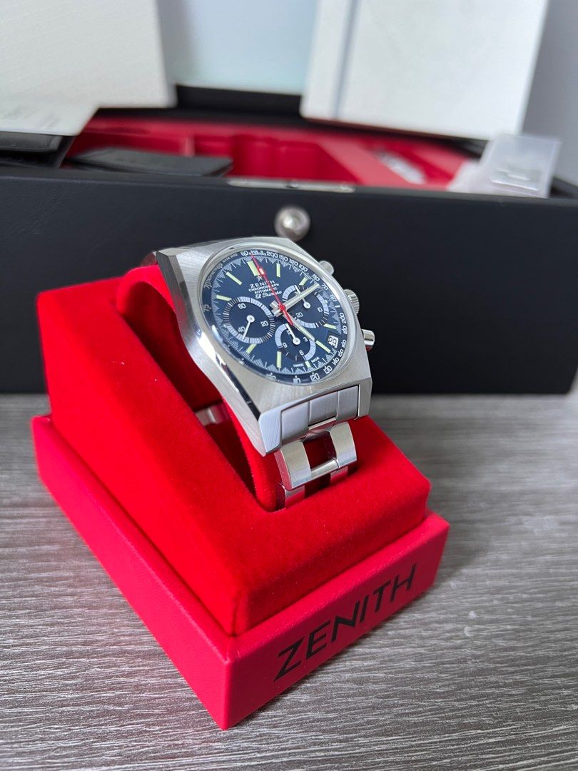 Zenith Cover Girl Revival A3818 Revolution x The Rake Chronomaster El ...