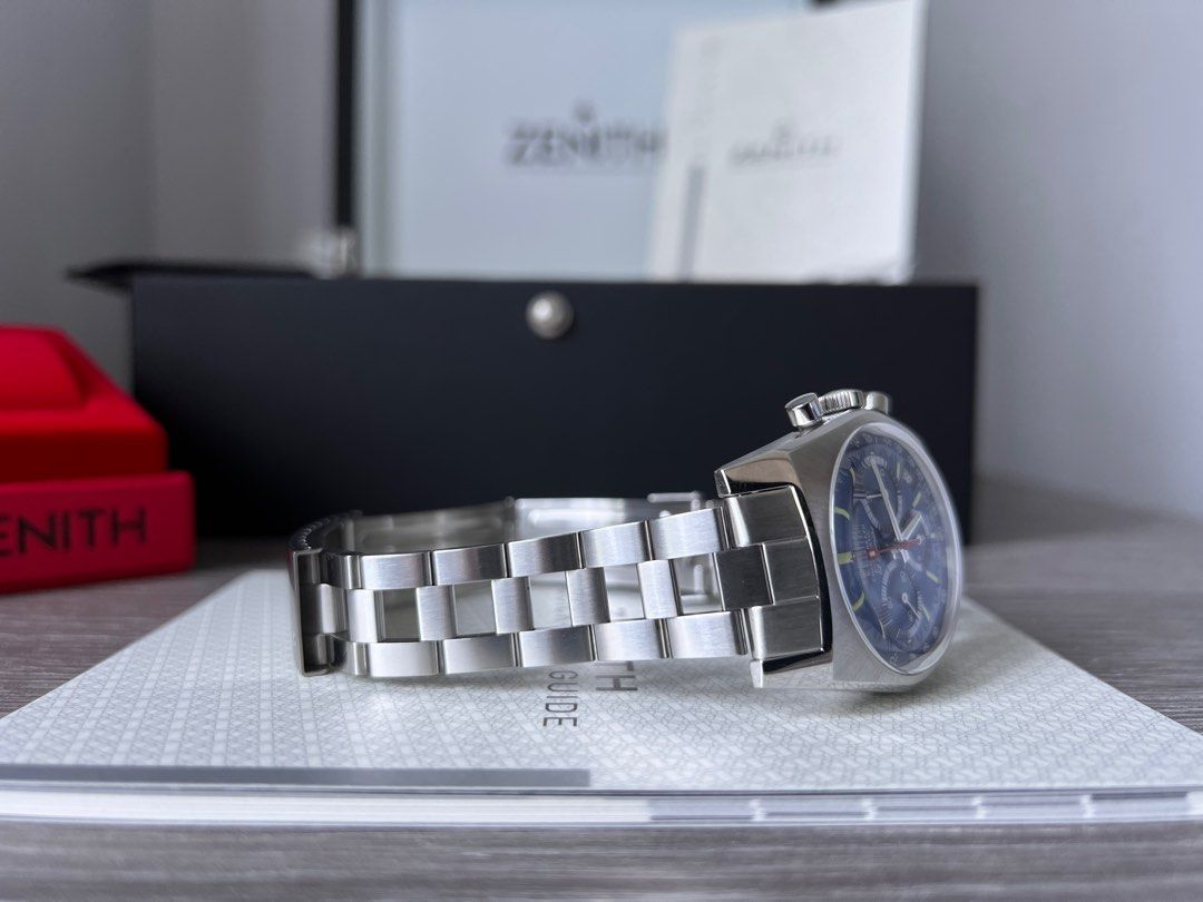 Zenith Cover Girl Revival A3818 Revolution x The Rake Chronomaster El ...