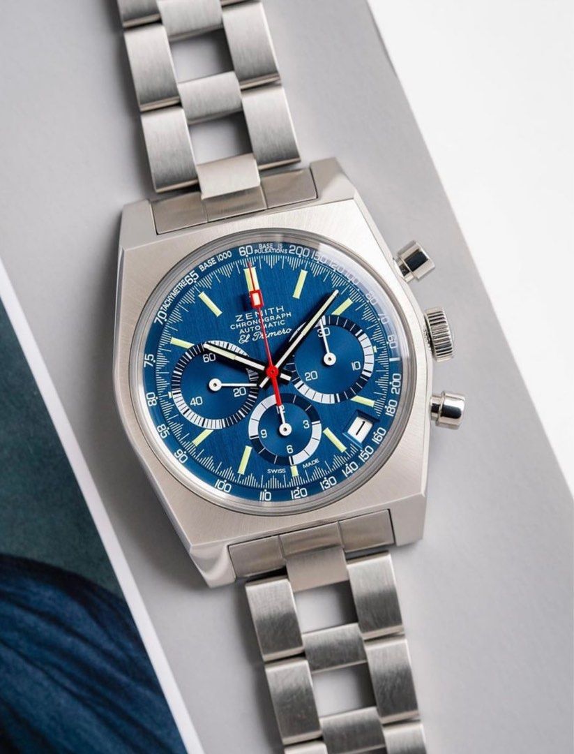 Zenith Cover Girl Revival A3818 Revolution x The Rake Chronomaster El ...