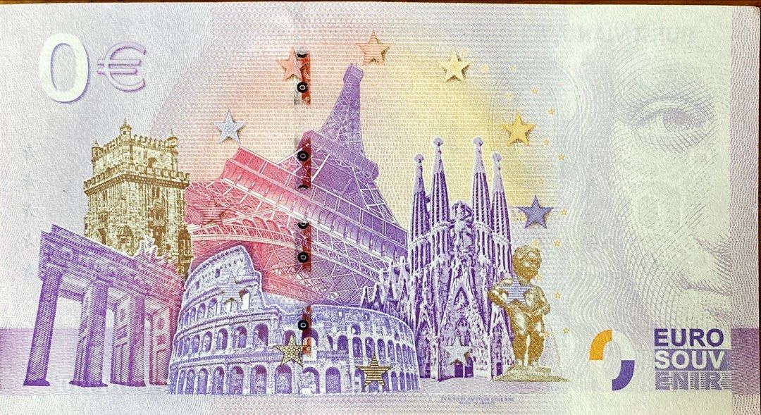 Zero Euro, Hobbies & Toys, Memorabilia & Collectibles, Currency on ...