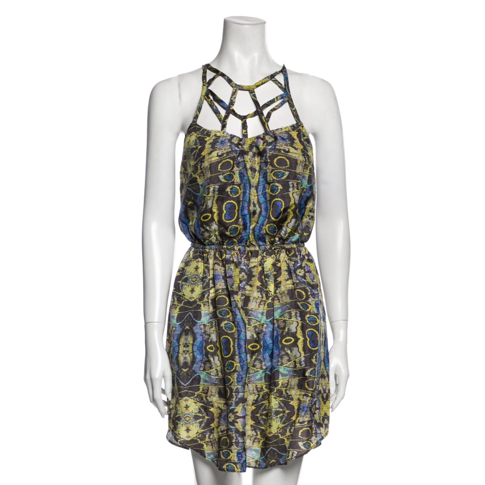 Zimmermann Silk Mini Dress with Beautiful Print, Women's Fashion ...