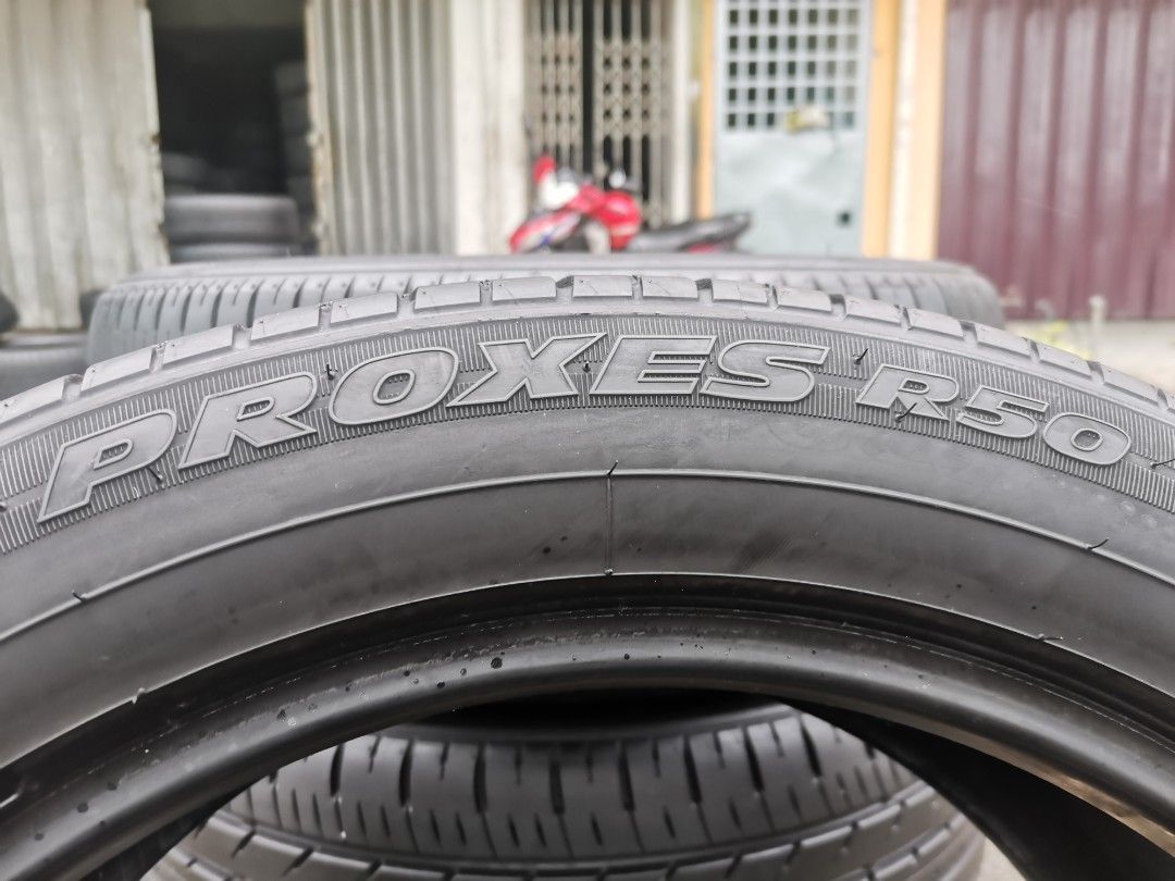 195/50/16 195/50R16 TOYO PROXES R50 USED TYRE TAYAR SEKEN, Auto Accessories on Carousell