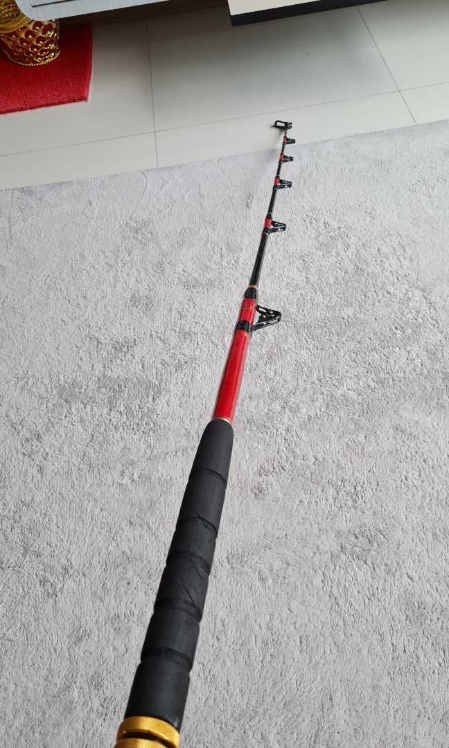 1pc power custom rod 80-150lb full roll, Sports Equipment, Fishing on ...