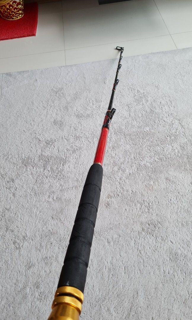 1pc power custom rod 80-150lb full roll, Sports Equipment, Fishing on ...