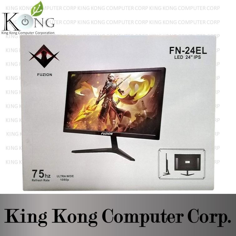 24' inch. LED Monitor Fuzion Brand (used) on Carousell