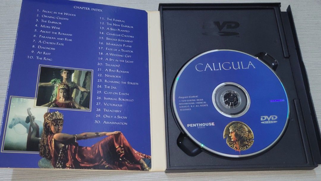 經典禁片 暴帝卡里古拉 caligula dvd，無字幕，有收錄製作特輯。, 興趣及遊戲, 音樂、樂器 & 配件, 音樂與媒體 - CD 及 ...