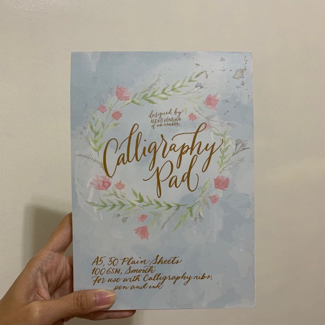 A5 100gsm Calligraphy Pad by Alexis Ventura on Carousell